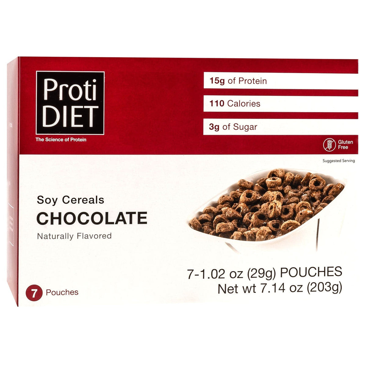 Proti Chocolate Soy Cereal | High Protein Soy Cereal | Proti Cereal