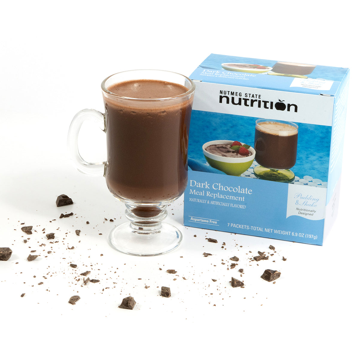 DPTG Dark Chocolate Pudding Shake | Chocolate Protein Pudding