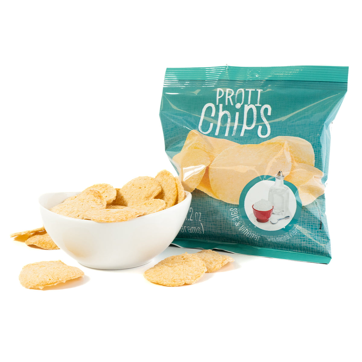 Proti Fit Sea Salt And Vinegar Chips | Protein Chips | 14g Protein