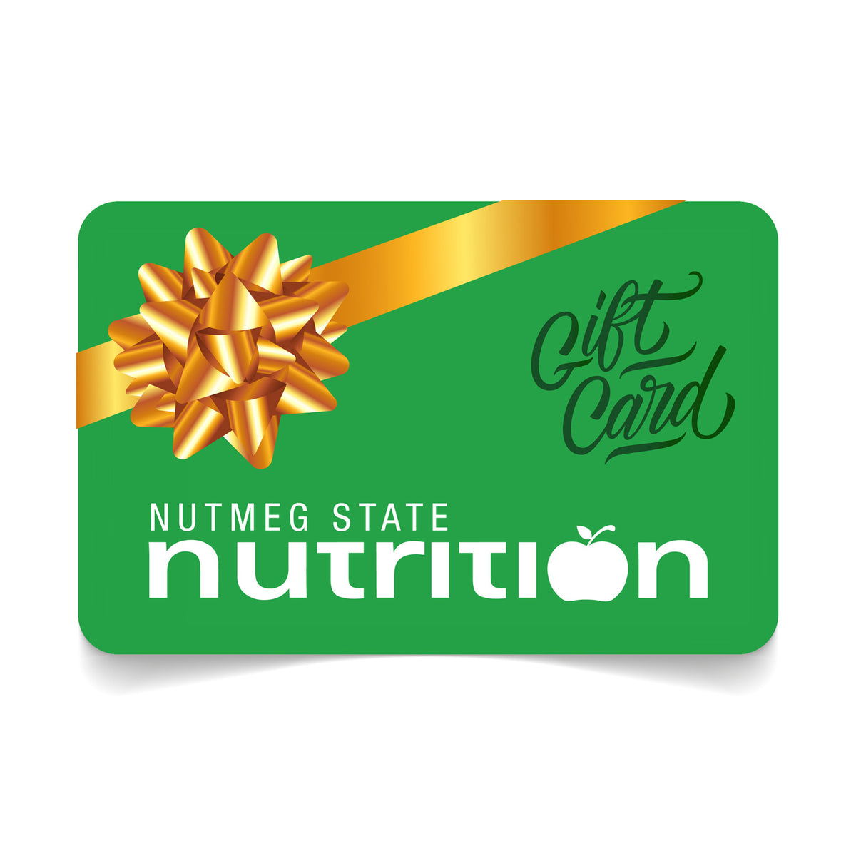 Shop Nutmeg State Nutrition Gift Cards | Protein for Weight Loss