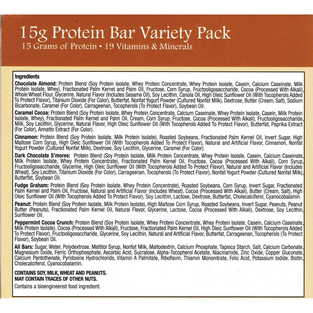 Variety Pack Diet Bars | Healthy & Delicious Bars for Weight Loss