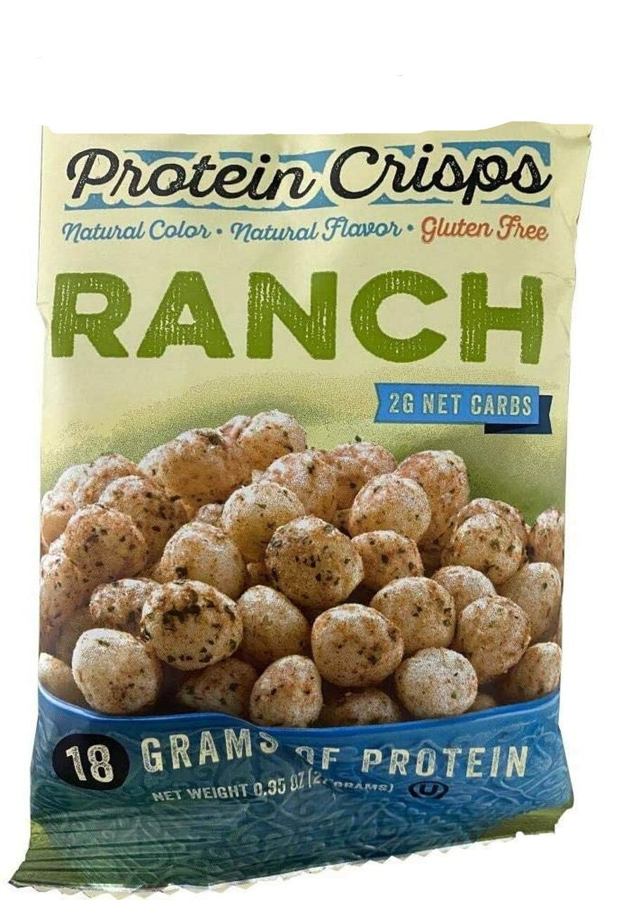 Ranch Protein Crisps | Protein Snack | Savory Weight Loss Food