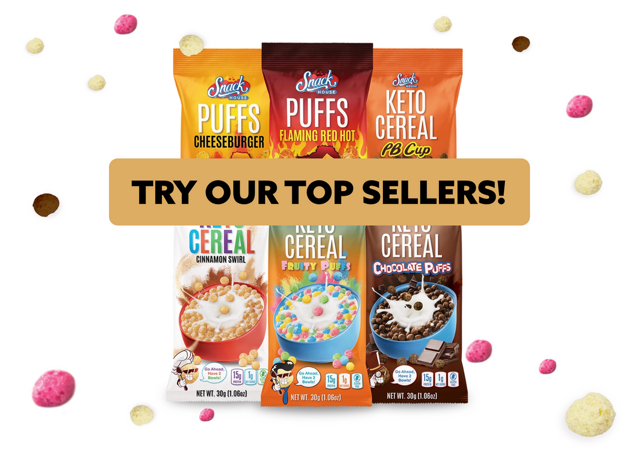 Snack House Keto Puffs - 11 Flavors!