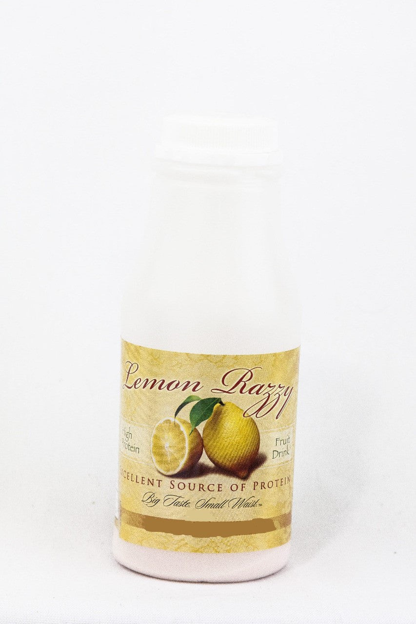 Fit Wise Lemon Razzy Bottle | Nutritional Protein Drink | On The Go